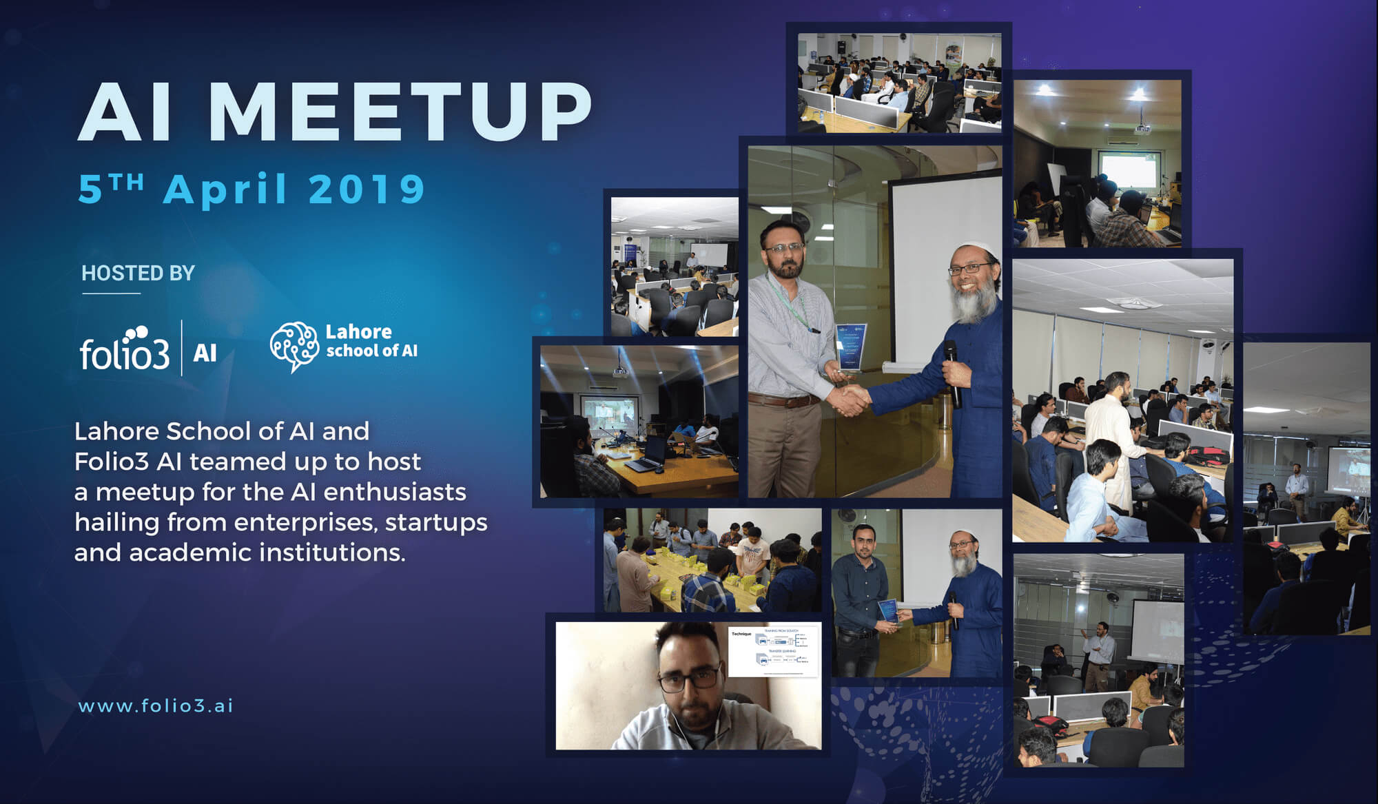 Folio3 AI Meetup - Press Release - Folio3AI Blog