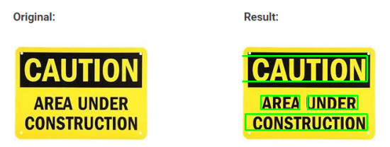 Text Detection by Using OpenCV and EAST