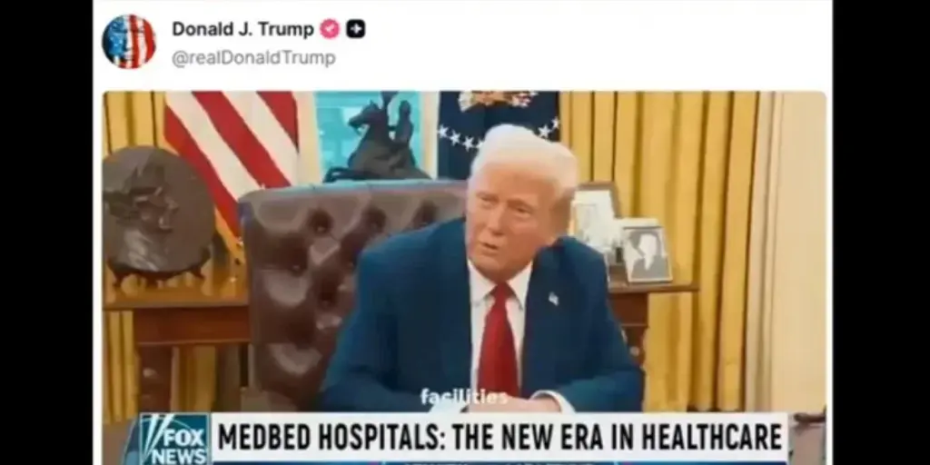 Trump Shares and Deletes AI-Generated ‘Medbed’ Video Promoting ...